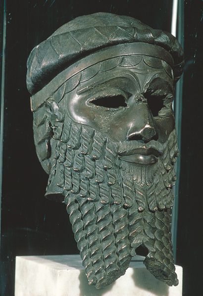 Copper Head of King Sargon of Akkad (2250) – (Akkadian Empire ...
