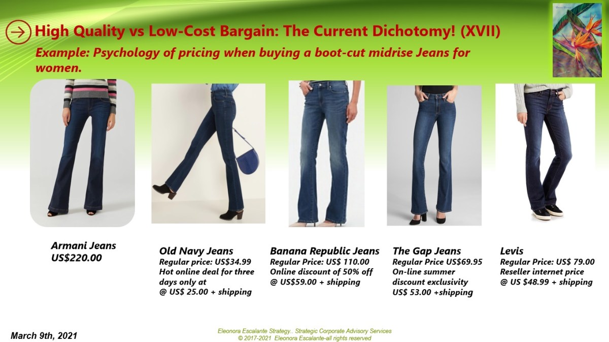 High Quality vs Low Cost Bargain: The Current Dichotomy! (XXVI). The ...