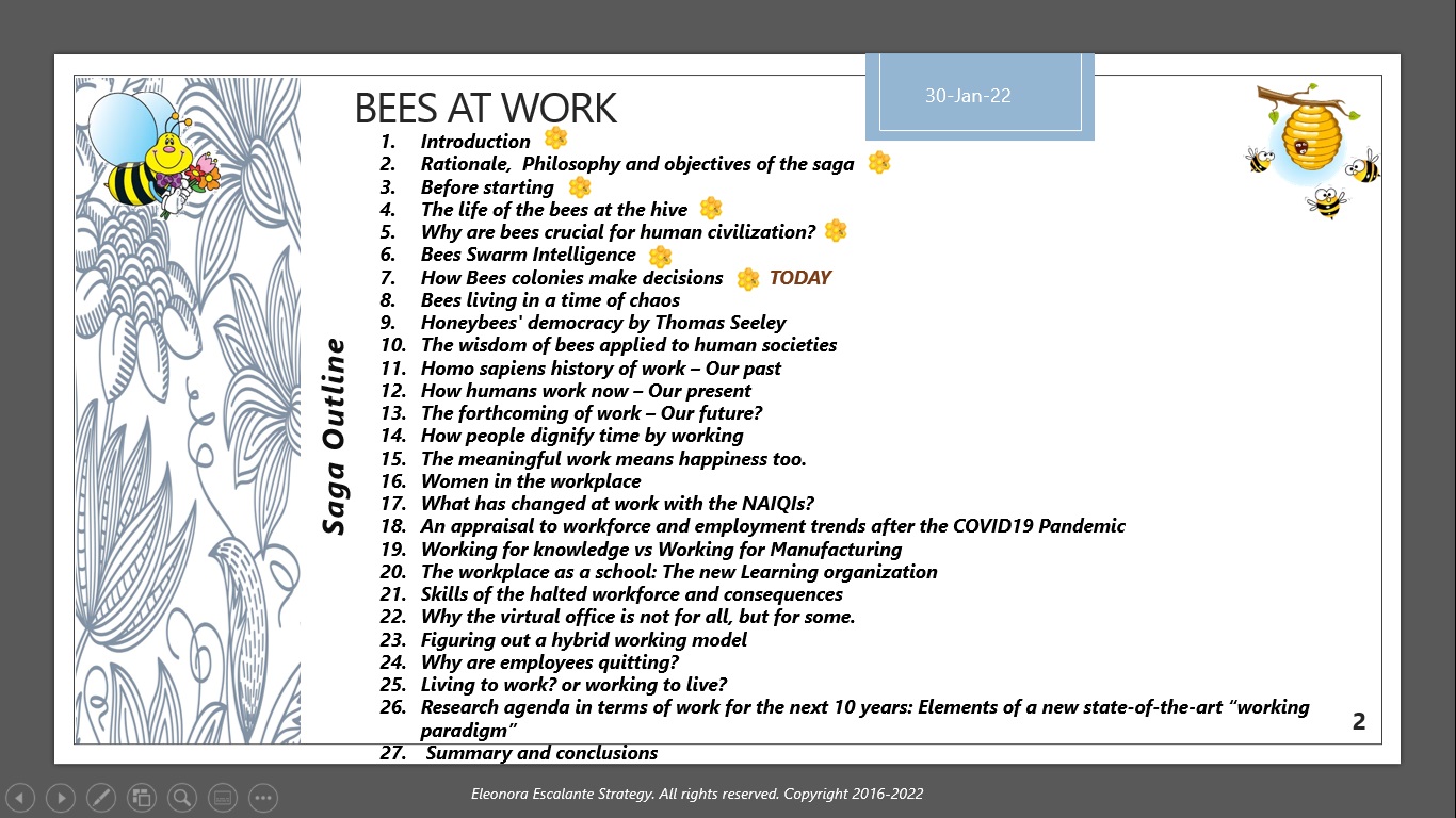 Bees at work (VII): How Bees´ colonies make decisions. – Eleonora ...