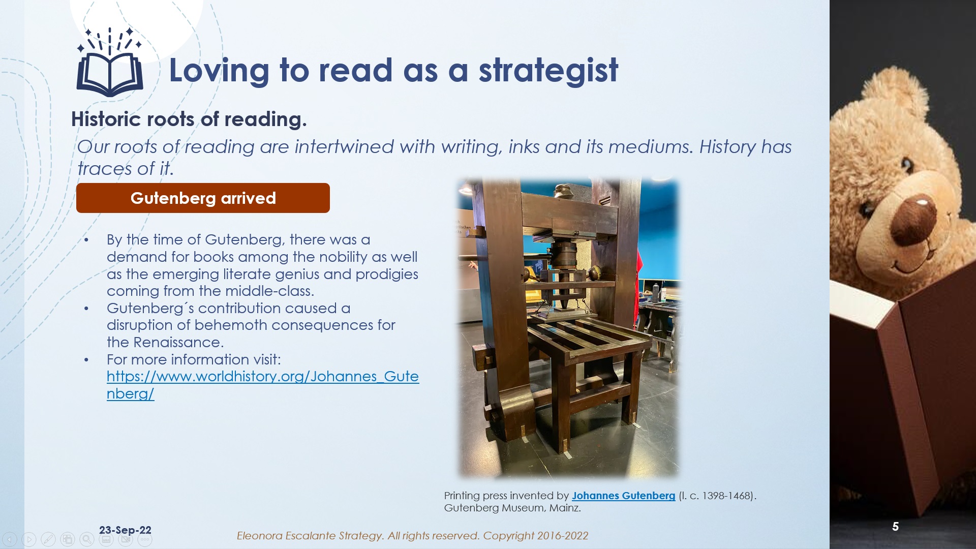“Loving to read as a strategist”. Episode 4. Once upon a time, writing ...