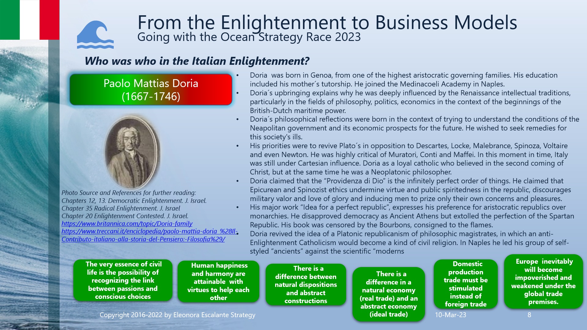 From the Enlightenment to Business Models. Episode 7A. Who moved the ...