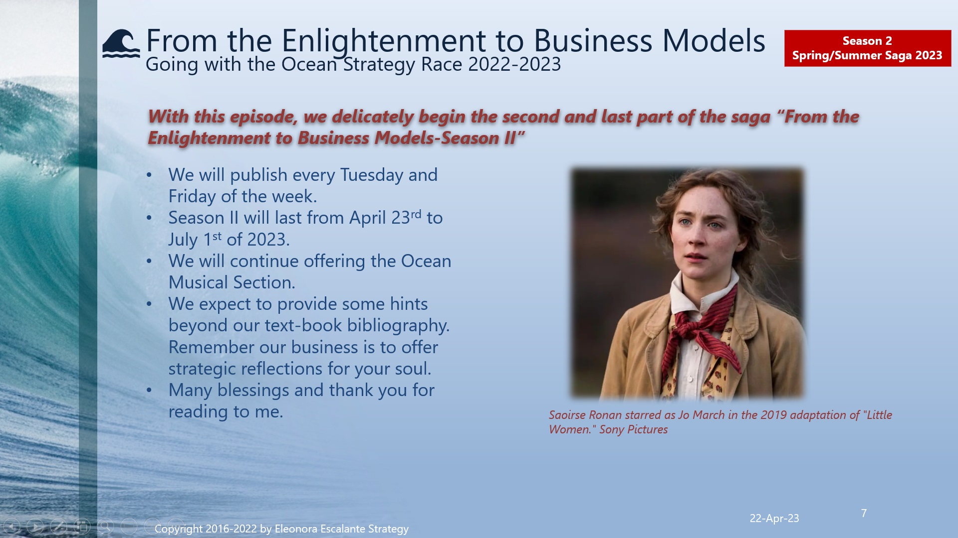 From the Enlightenment to Business Models. Season 2. Episode 0 ...