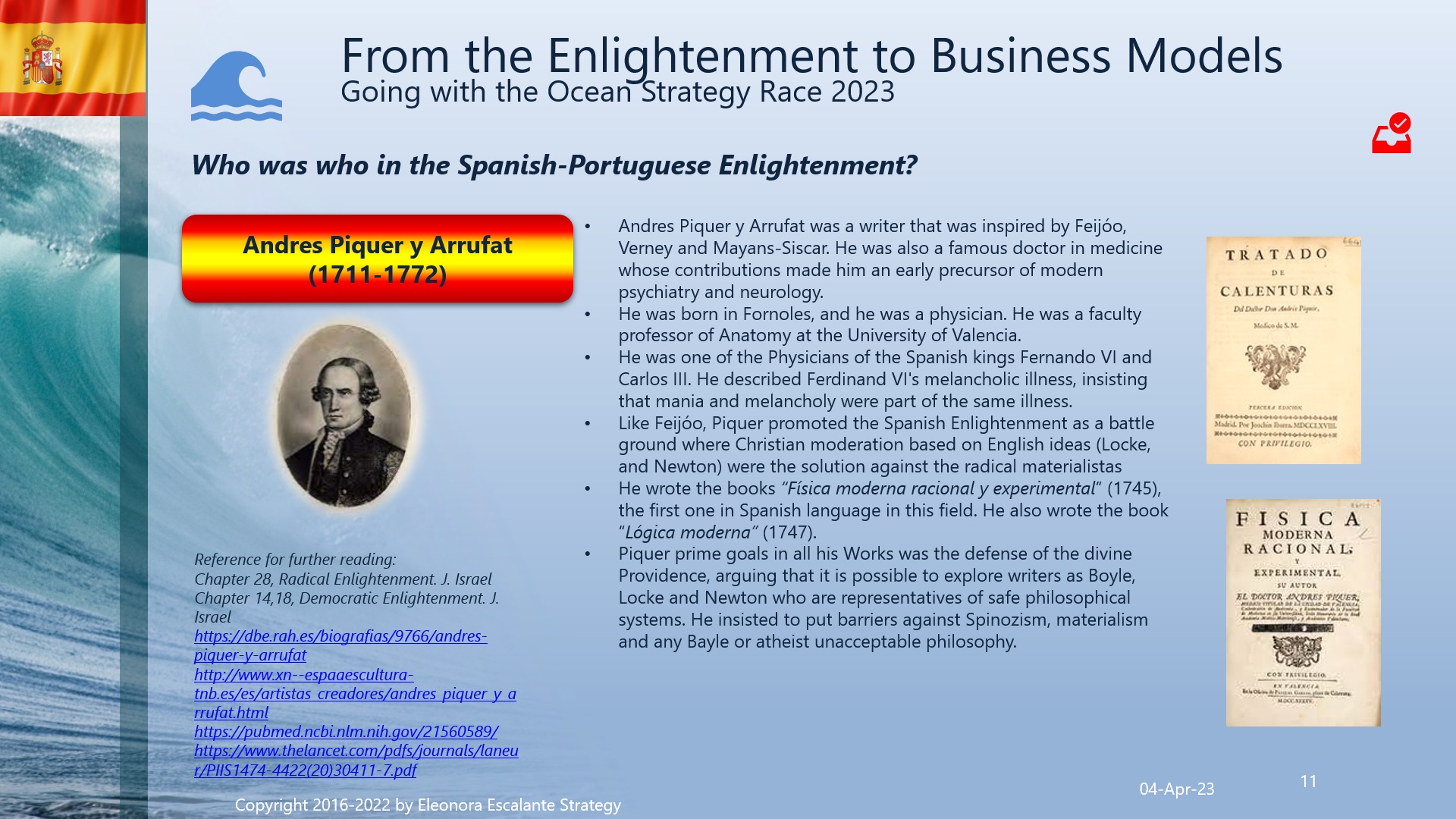 From the Enlightenment to Business Models. Episode 9B. Who moved the ...