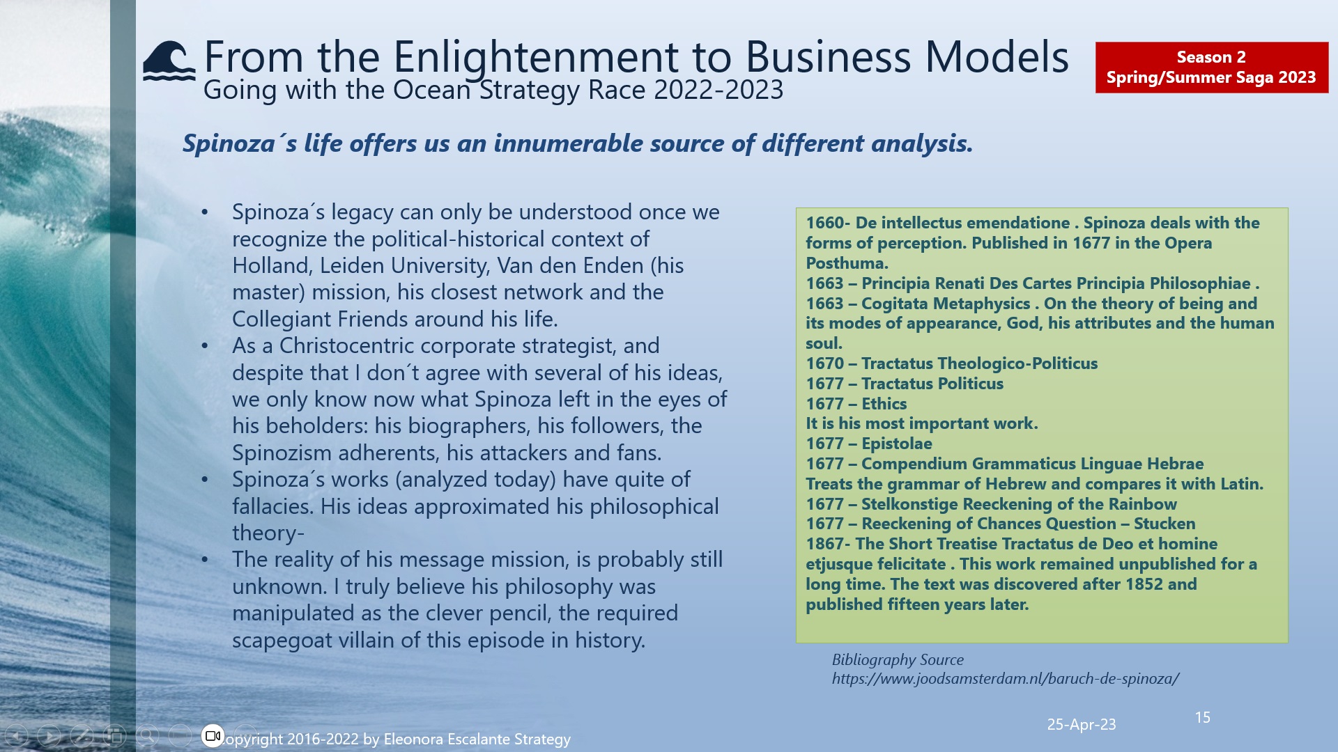 From the Enlightenment to Business Models. Season II. Episode 1 ...
