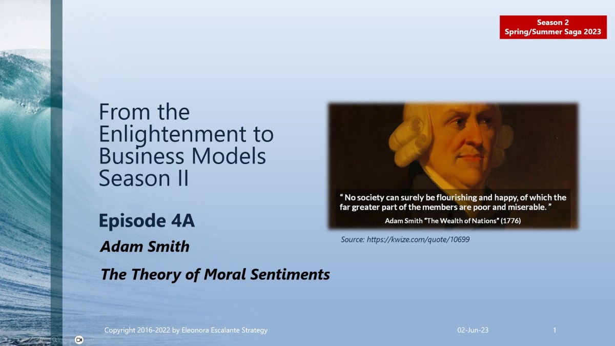 From the Enlightenment to Business Models. Season II. Episode 4a. Adam ...