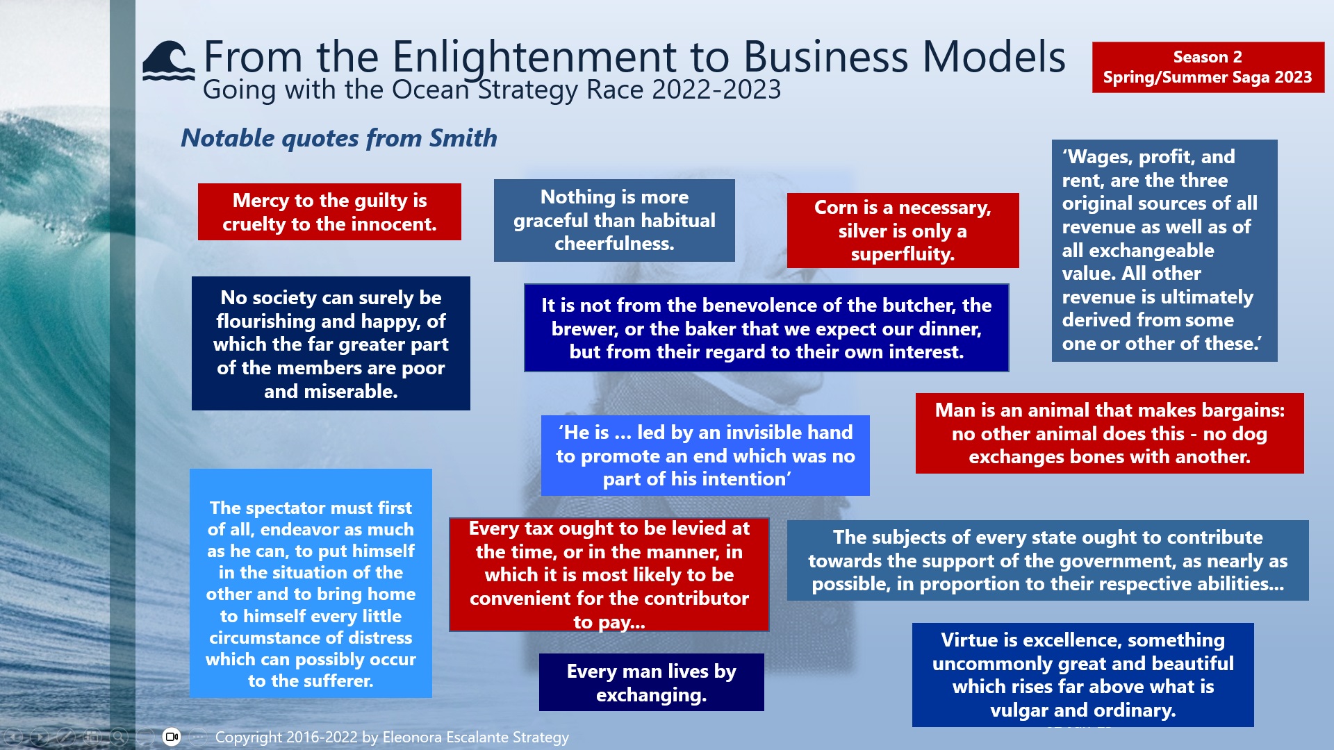 From the Enlightenment to Business Models. Season II. Episode 4a. Adam ...