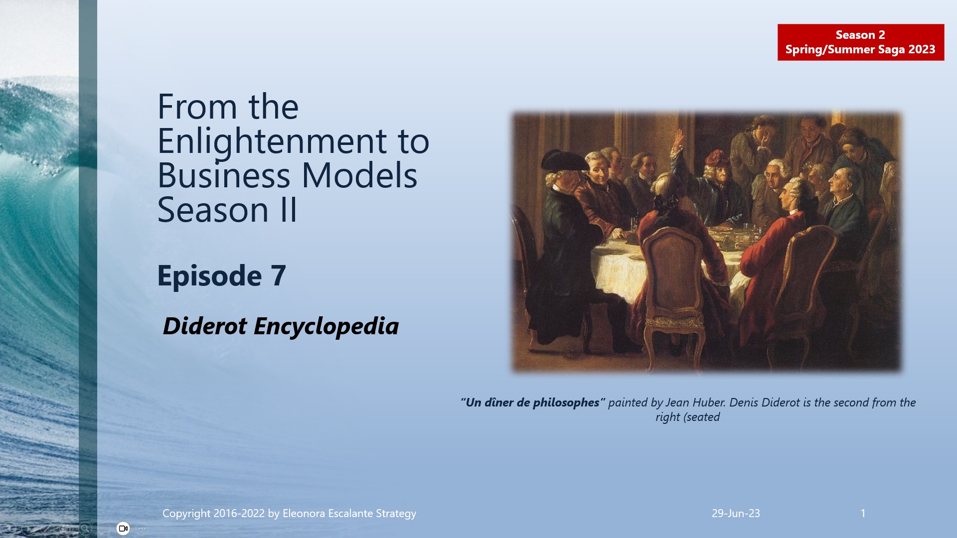 From the Enlightenment to Business Models. Season II. Episode 7 ...