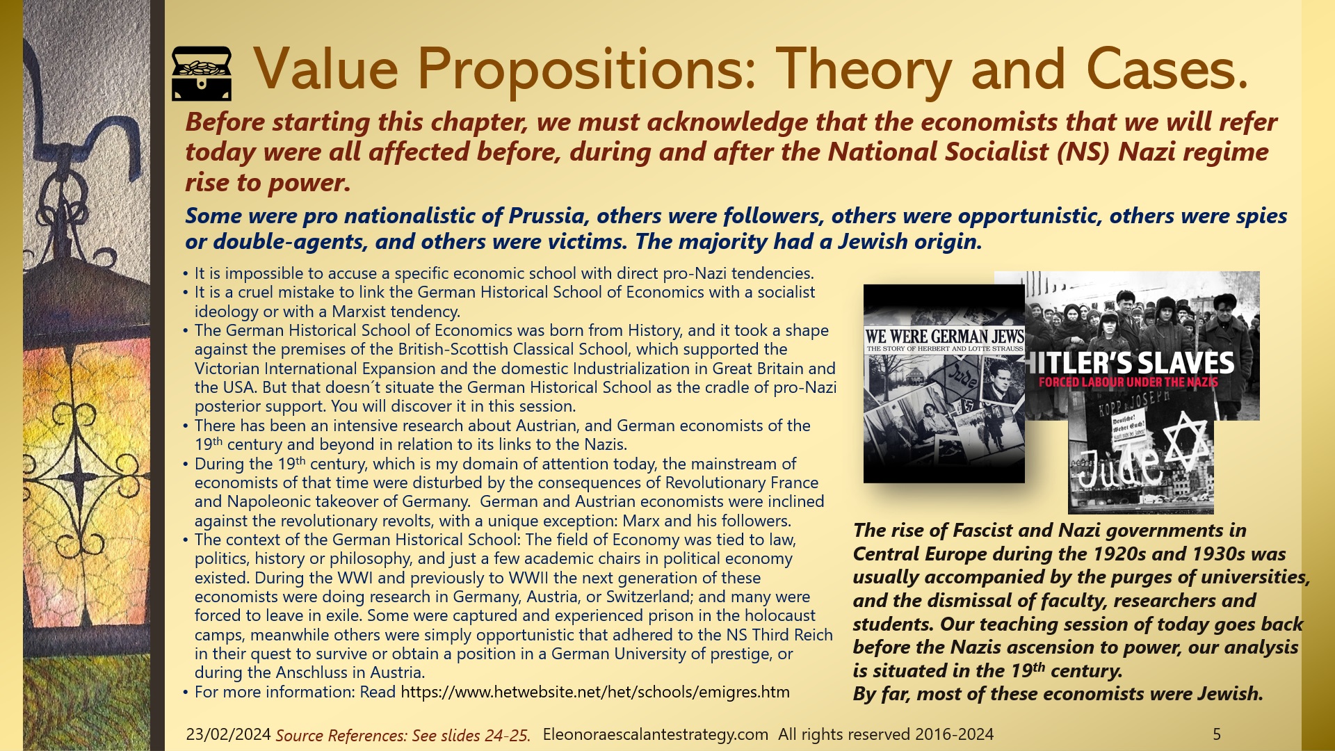 Value propositions: Theory and Cases. Episode 5. The economic ...