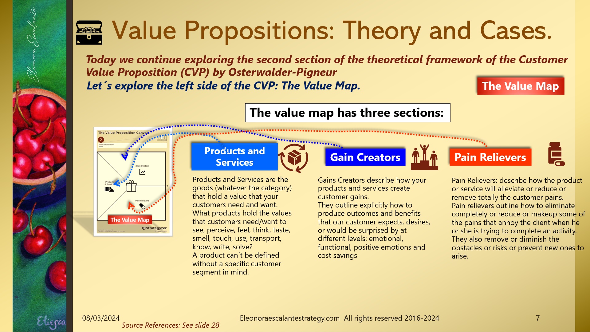 Value propositions: Theory and Cases. Episode 7. Value Map. Gain ...