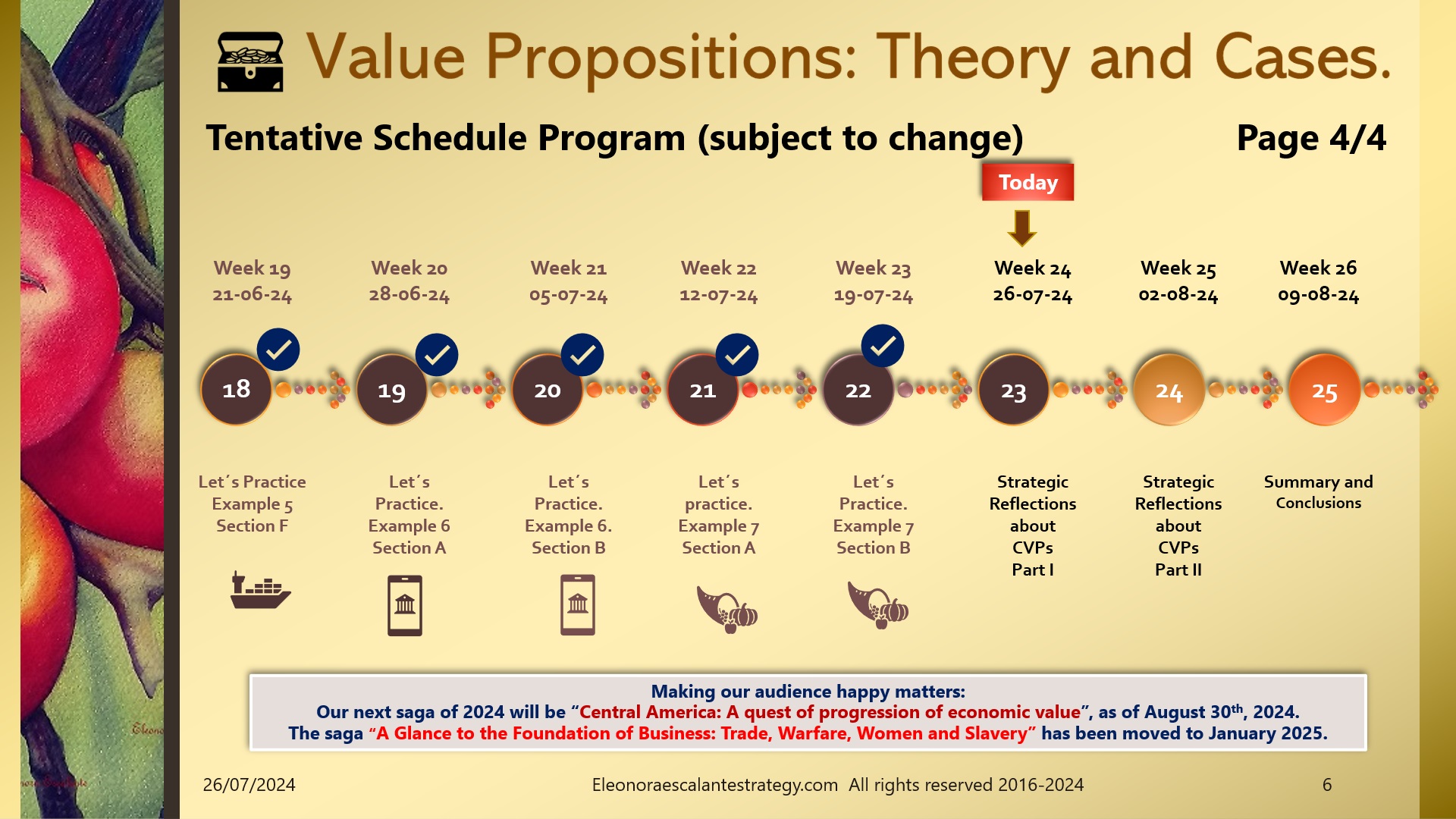 Value Propositions: Theory and cases. Episode 23. Strategic Reflections ...