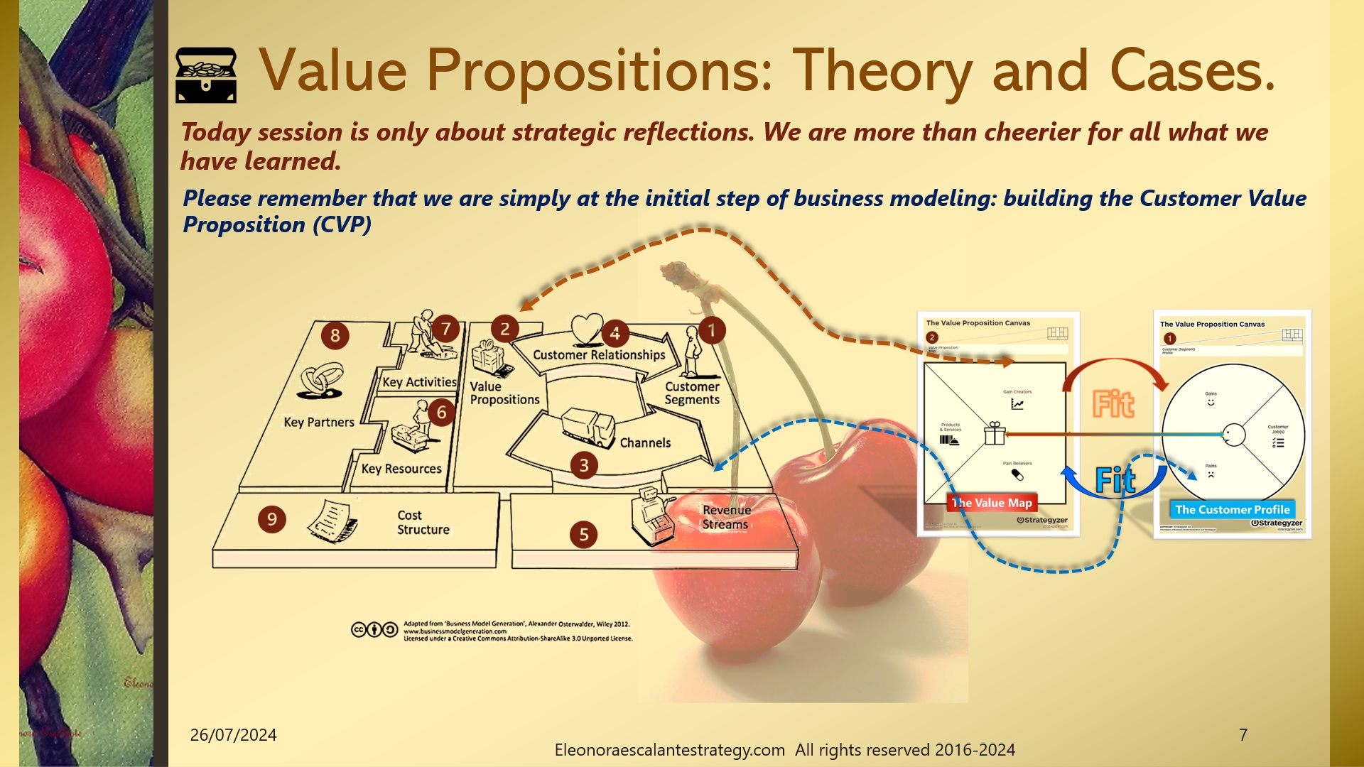 Value Propositions: Theory and cases. Episode 23. Strategic Reflections ...