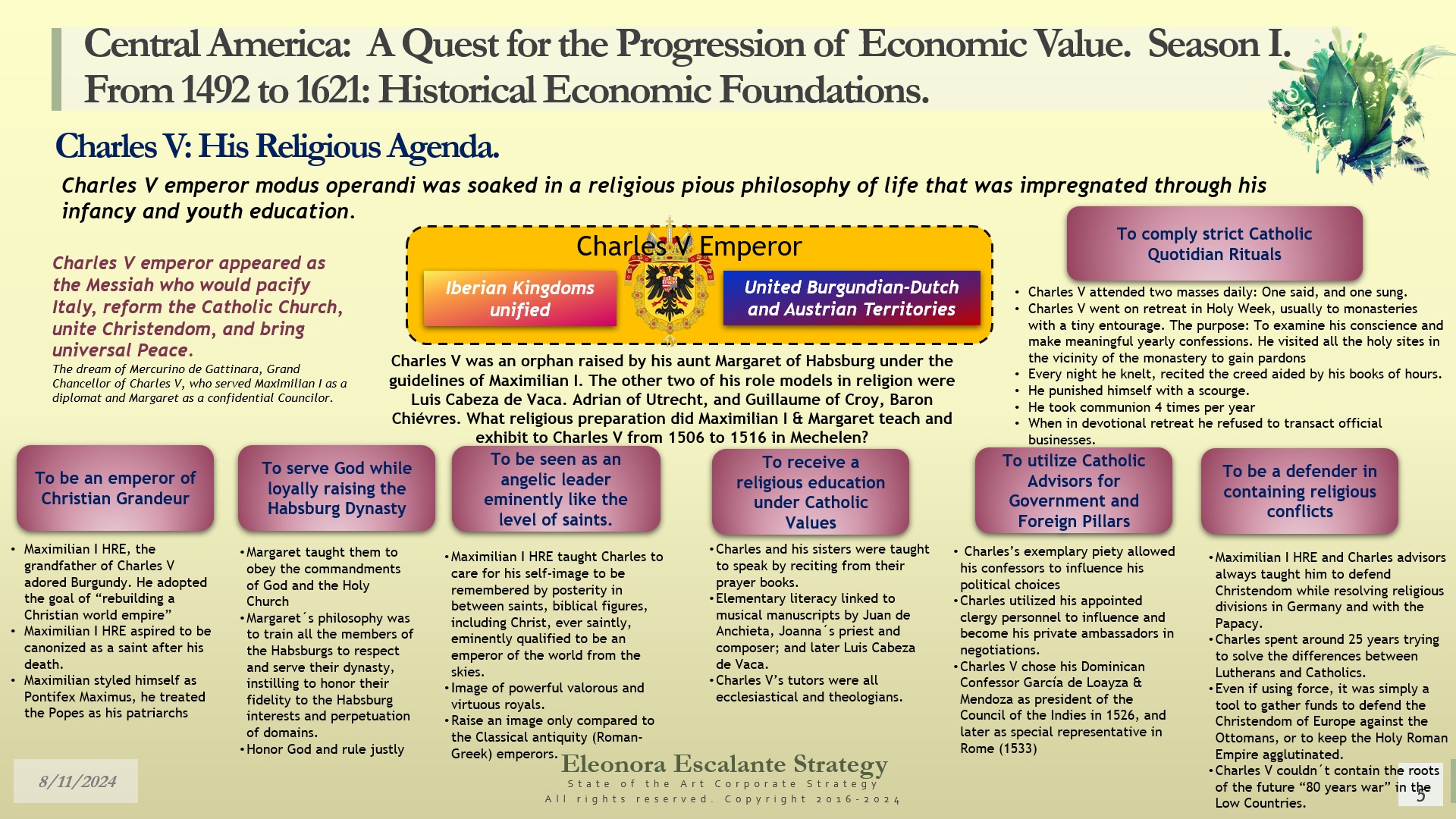Central America: A quest for the progression of economic value. Episode ...